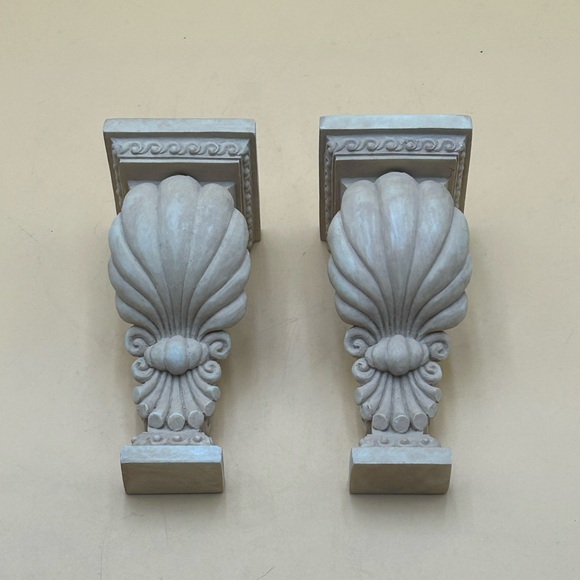 Vintage | Wall Decor | Corbel Curtain Rod Wall Decor Ornate | Poshmark